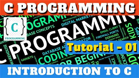introduction to c programming basic of c programming c tutorial for