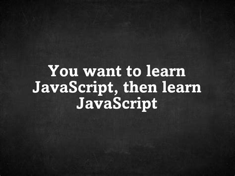 learn javascript the hard way speaker deck