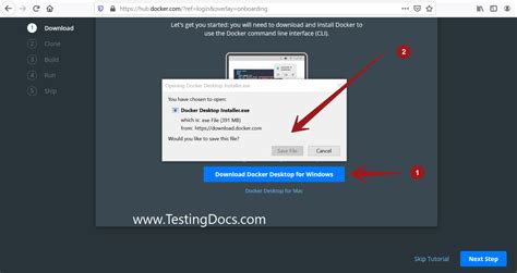 download and install docker desktop