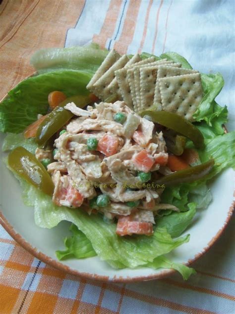 Ensalada De Pollo~mexican Chicken Salad La Piña En La Cocina