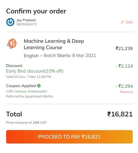 coding ninjas machine learning course ️ with 12 discount