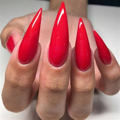 Pin On Sharp Long Nails