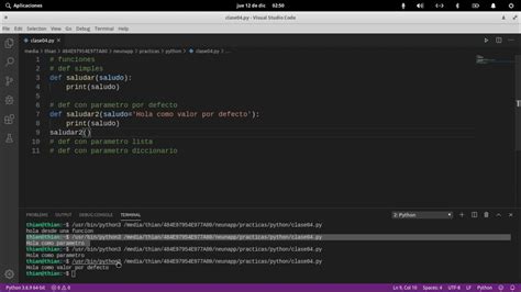 python para django curso básico sintaxis python 05 functions youtube
