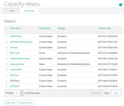 adding a custom view documentation for bmc helix continuous