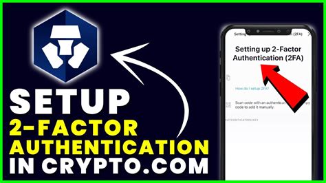 how to setup 2fa 2 factor authentication setup in crypto