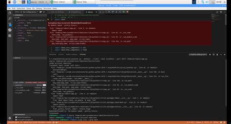 foto modulenotfounderror no module named ctypes virt