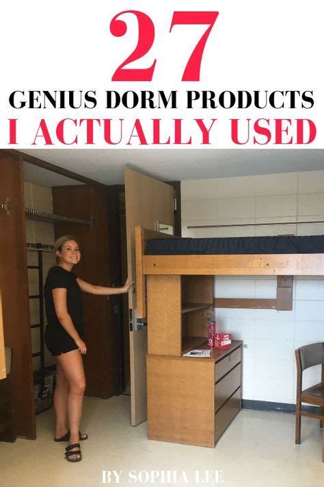 27 Dorm Essentials You Cant Forget By Sophia Lee College Dorm Room
