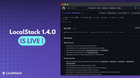 localstack release v1 4 0 announcement localstack discuss