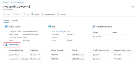 how to manage vms network interfaces on your azure stack