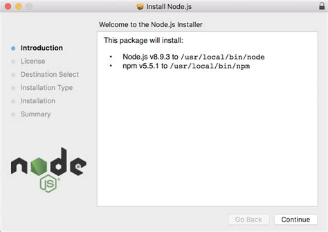 install node js on macos huong dan java