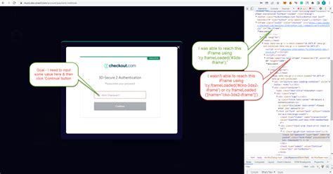 javascript cypress how to deal with one iframe into another iframe