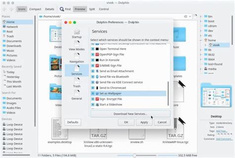 how to install and use dolphin file manager on ubuntu technastic