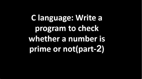 c language write a program to check whether a number is