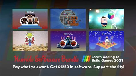 humble bundle learn coding to build games 2021 zona bundle
