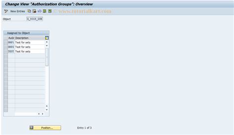 ok18 sap tcode maintain authorization groups transaction code