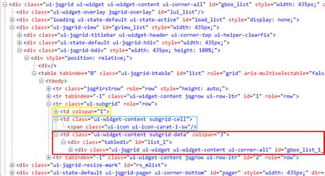 jqgrid is there any way to start subgrid with particular