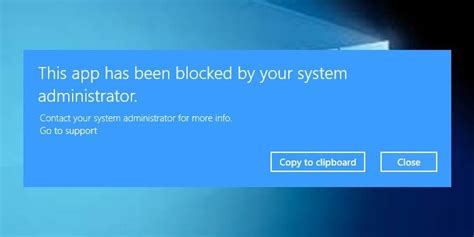 How To Fix “this App Has Been Blocked By Your System Administrator