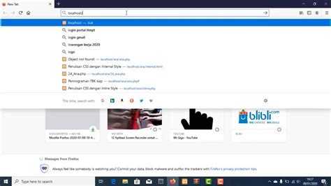 restore dan backup database youtube