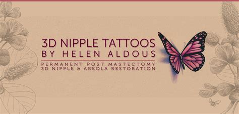 3d Nipple Tattoos By Helen Aldous