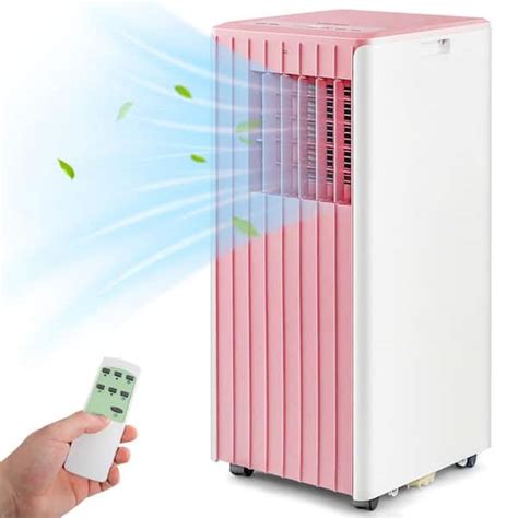 Costway 7 100 Btu Portable Air Conditioner Cools 350 Sq Ft With