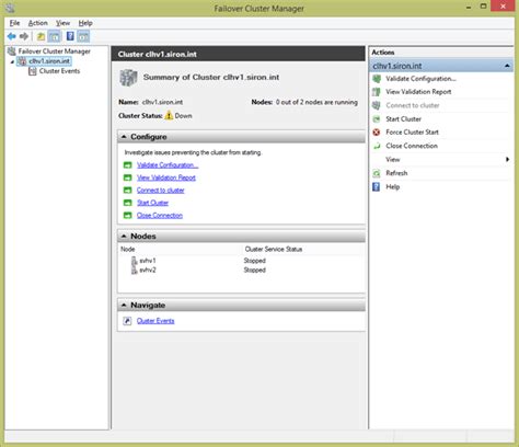 how to set up and manage a hyper v failover cluster step by step my