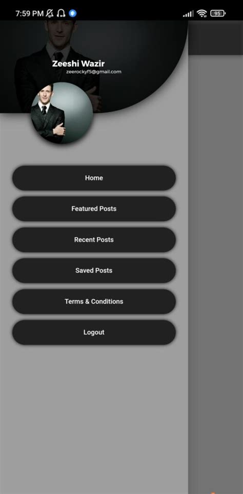beautiful flutter drawer widget customization explained with example