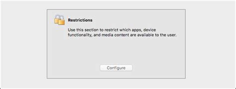 how to create an ios configuration profile and alter hidden settings