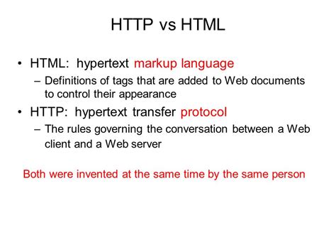 difference between html and ~ tech talks group