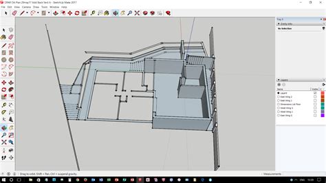 converting a 2d sketchup survey plan to a 3d sketchup model pro