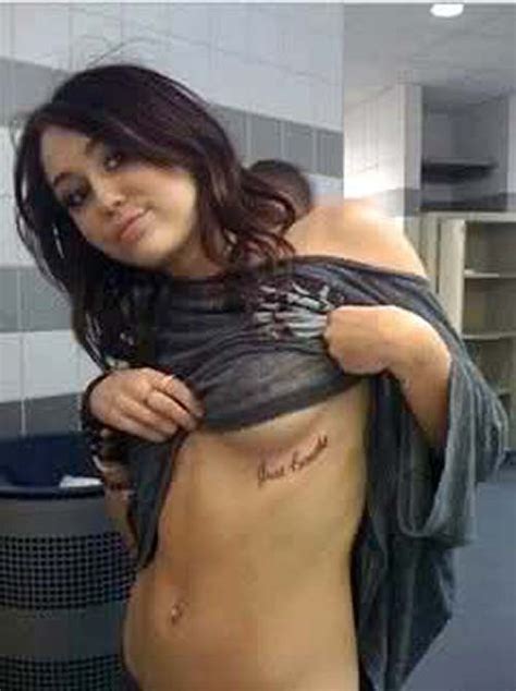 Miley Cyrus Exposing Her Tattoo And Boobs In See Thru Porn Pictures