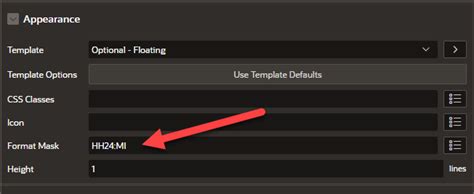 how to choose a timestamp data type value from a lov in oracle apex oracle