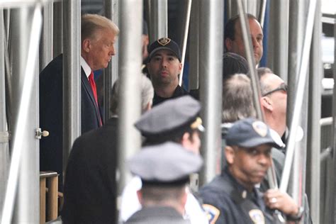 Donald Trump Arraignment Timeline How His Day In Court Unfolded