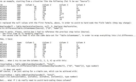 solved power query m is it possible to use list sum on