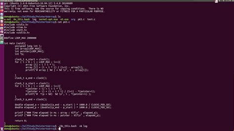 c programming pointer vs arrays performance difference
