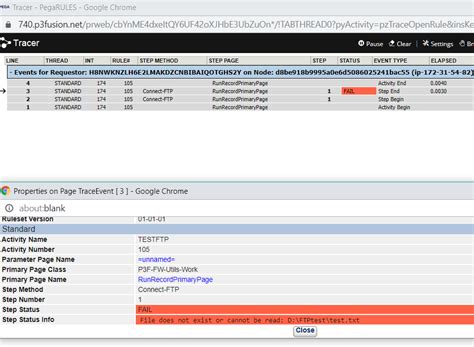 file does not exist or cannot be read error in connect ftp method