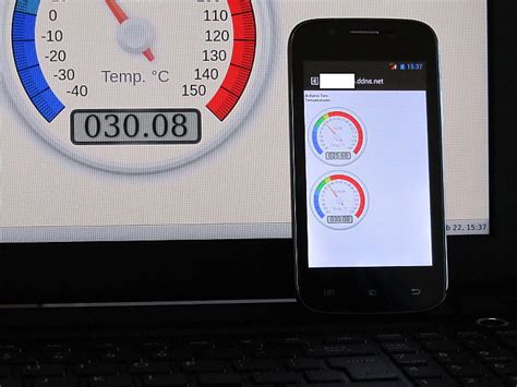 display arduino data on web page