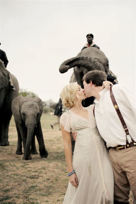south african safari wedding with elephants popsugar love and sex photo 23