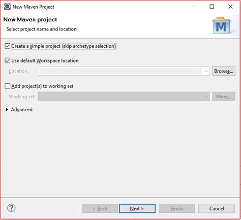 how to create a maven project in eclipse boraji