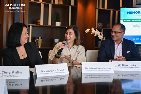 Abs Cbn Foundation And Robinsons Hotels And Resorts Announce Landmark