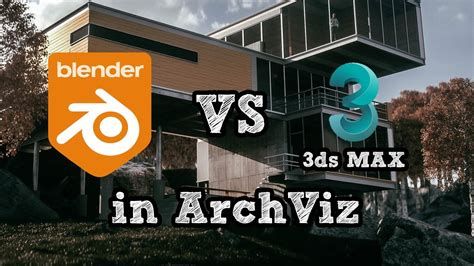 3ds max vs blender in architectural visualization youtube