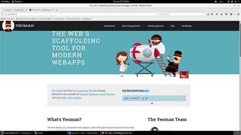 node js npm bower yarn yeoman and gulp youtube