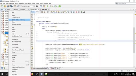 java memasukan data json ke dalam class model pojos menggunakan fungsi