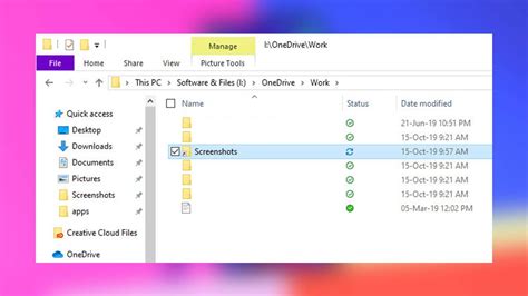 how to sync any folder to onedrive on windows