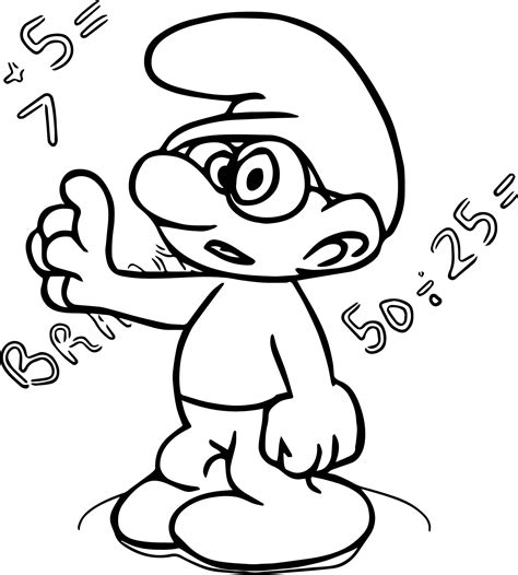 Awesome How To Draw A Smurf Coloring Page Coloring Pages Drawings