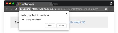 javascript how can i request user permission for audio on chrome