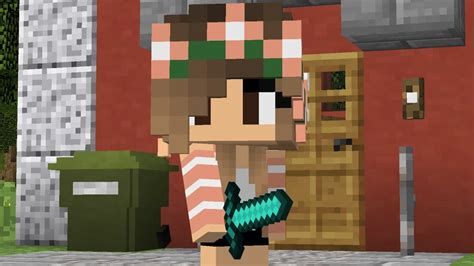 Minecraft Film Deutsch Mädchen Spielt Minecraft Im Mehrspieler Youtube