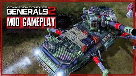 command and conquer generals 2 mod china gameplay [2020] youtube