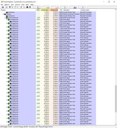 explore does not appear to respect agents · issue 795 · nunit