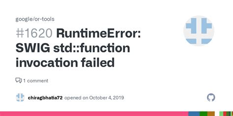 runtimeerror swig std function invocation failed · issue 1620