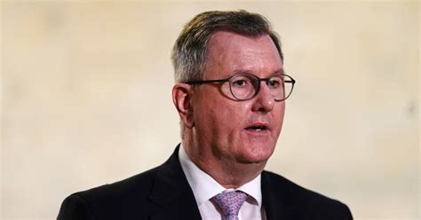 Dup Leader Says ‘key Issues Of Concern Remain Despite New Eu Uk Deal